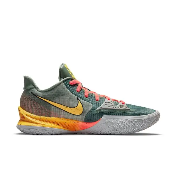 Nike Kyrie 4 Low "sunrise" Sneakers - Gray/pink/yellow