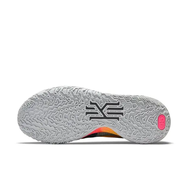 Nike Kyrie 4 Low "sunrise" Sneakers - Gray/pink/yellow