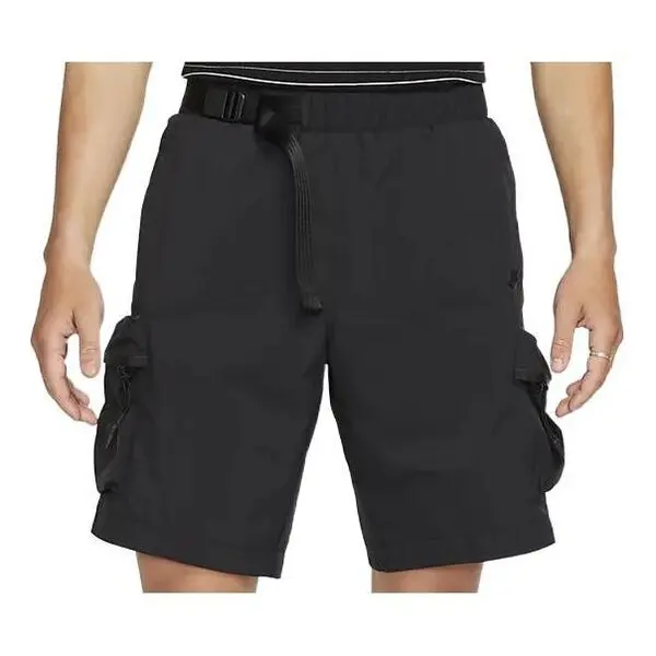 Nike Solid Color Elastic Waistband Side Pocket Shorts - Default Colorway