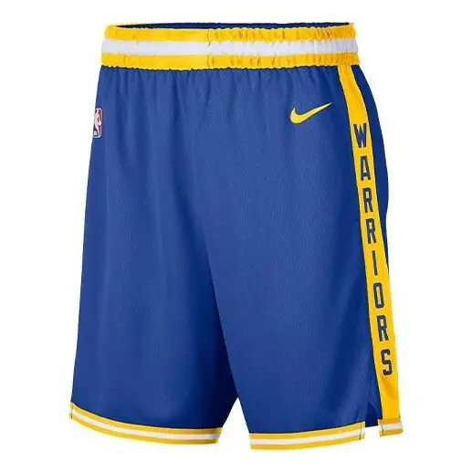 Nike Golden State Warriors Sports Shorts - Blue