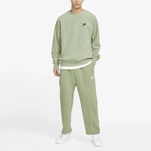 Nike Fleece Casual Pants 'sage Green