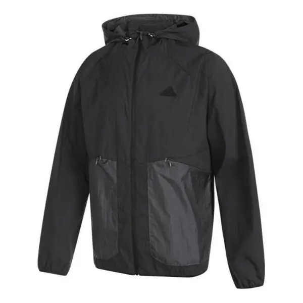 Adidas Tech Lightweight Woven Jacket - Black