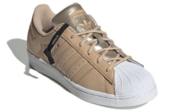 Adidas Superstar "magic Beige Gold" Sneakers