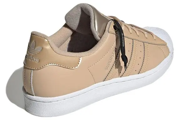 Adidas Superstar "magic Beige Gold" Sneakers