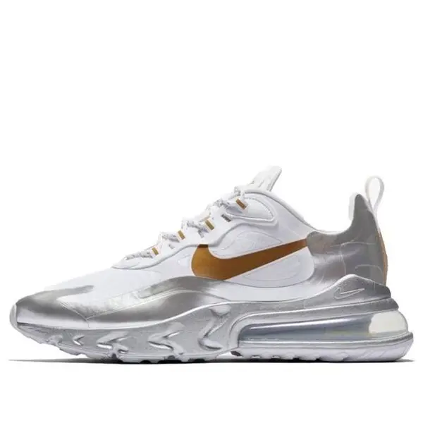 Nike Max 270 React "city Of Speed" Sneakers - White/silver