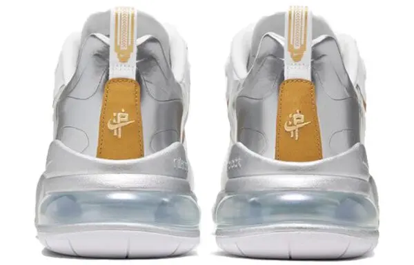 Nike Max 270 React "city Of Speed" Sneakers - White/silver