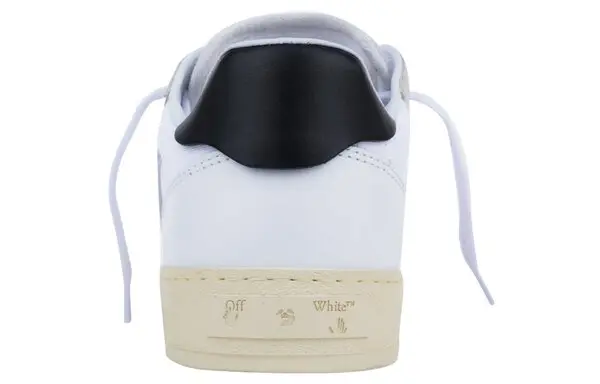 Off-White Low-top Sneakers With Lace-up Closure
