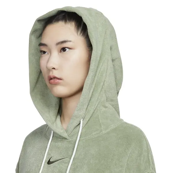 Nike Terry Drawstring Hoodie - Green
