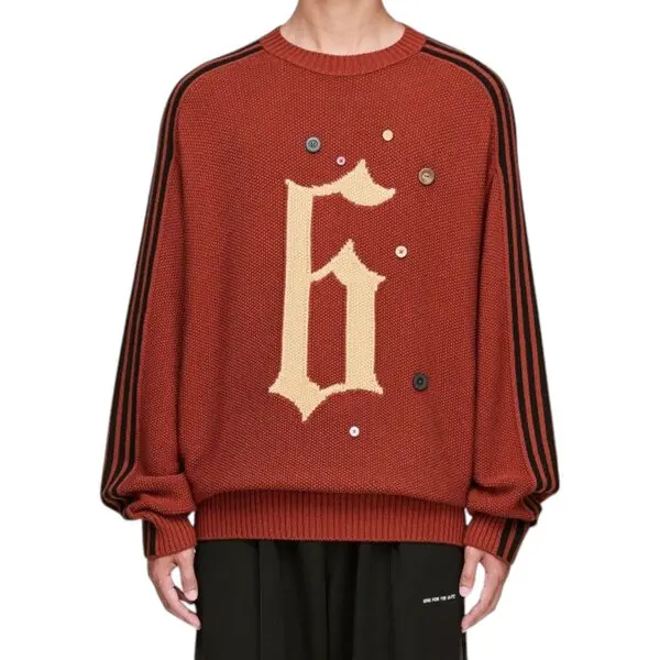 Adidas X Song For The Mute 006 Graphic Relaxed Knit Sweater