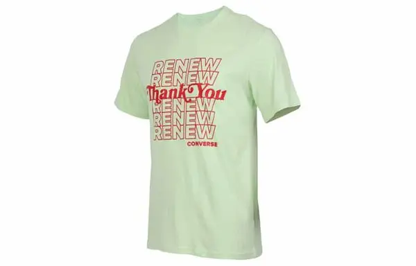 CONVERSE Renew Alphabet Print Short Sleeve T-shirt