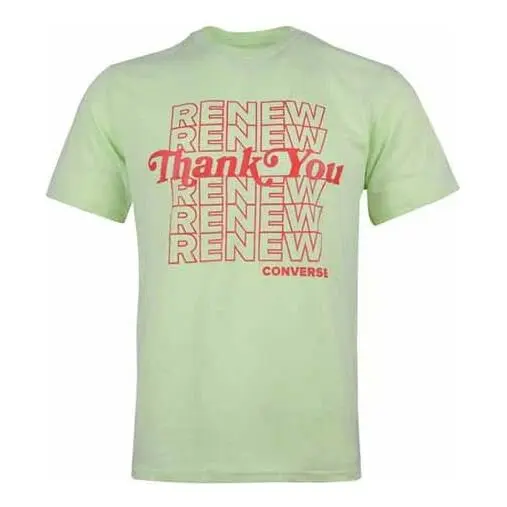 CONVERSE Renew Alphabet Print Short Sleeve T-shirt