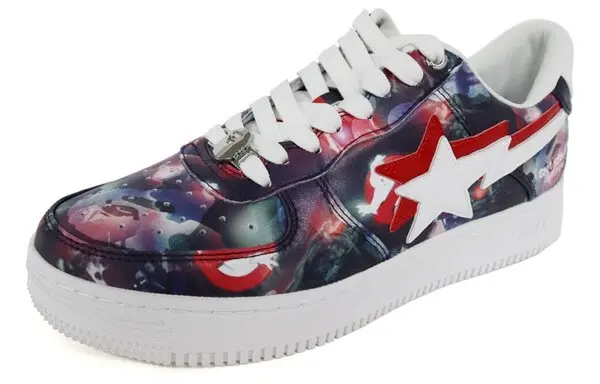 A BATHING APE X Ghostbusters Sta Low Top Sneakers