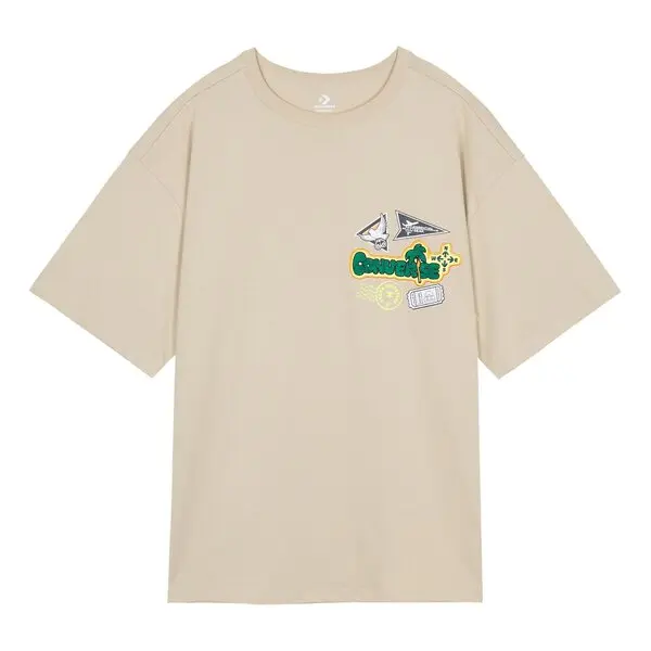 CONVERSE City Escape Tee Asia Sizing - Tan
