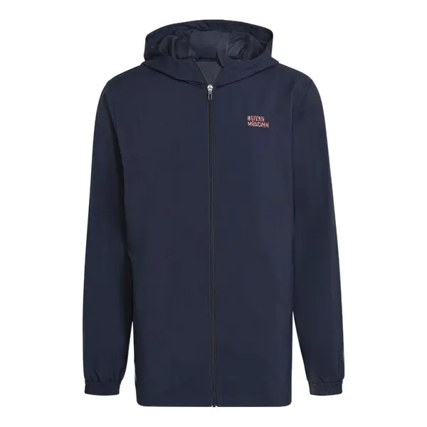 Adidas Bayern Munich Sports Jacket With Hood - Multi-color