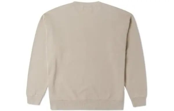 CONVERSE Denim Patchwork Crew Sweatshirt - Beach Stone