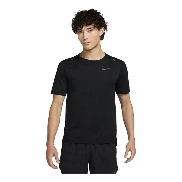 Nike Dri-fit Rise 365 Ventilate Soft Running T-shirt - Black