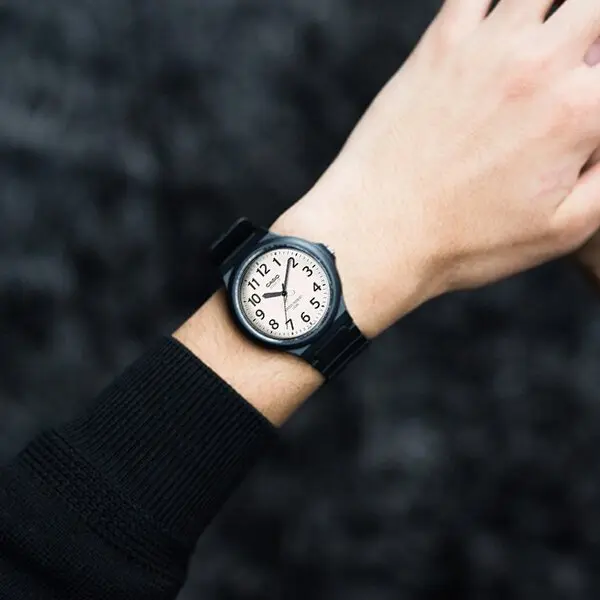 Casio Analog Watch With Water Resistance