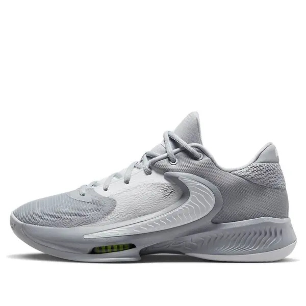 Nike Zoom Freak Tb "wolf " Low Top Sneakers - Grey
