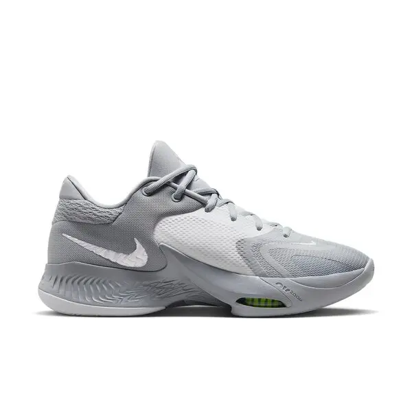 Nike Zoom Freak Tb "wolf " Low Top Sneakers - Grey