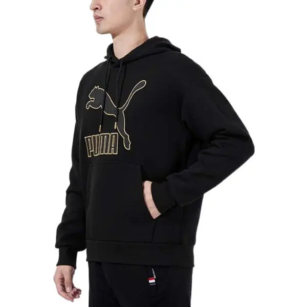 PUMA Logo Luxe Graphic Hoodie