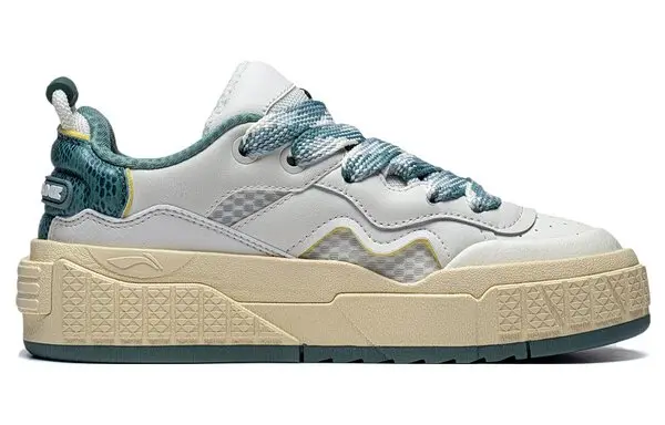 LI-NING 001 Unblock Sneakers - White/green