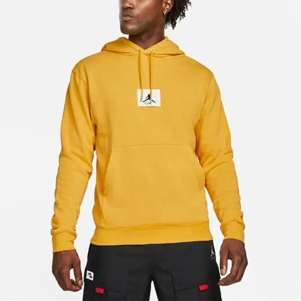 JORDAN Essentials Statement Logo Hoodie - Yellow