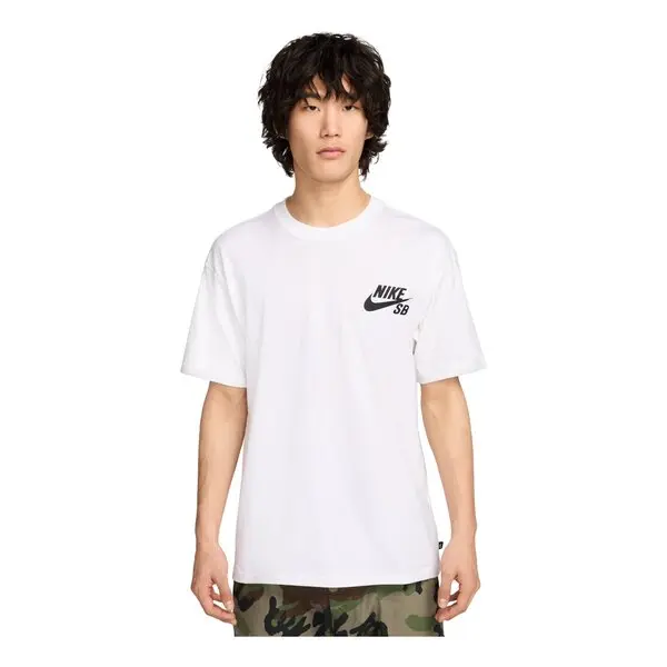 Nike Logo T-shirt Asia Sizing - White