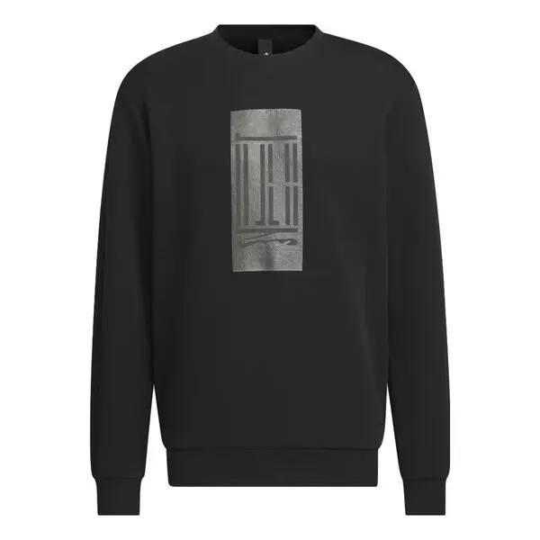 Adidas Wuji Logo Crew Sweatshirt - Black