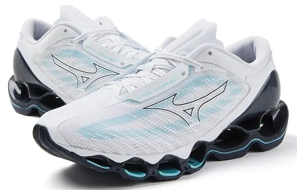 Mizuno Wave Prophecy 12 Athletic Sneakers - White