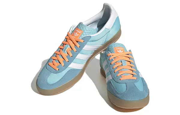 Adidas Gazelle Sneakers - Blue/white/orange