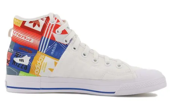 Adidas Nizza High Rf 'graphic Design' Sneakers