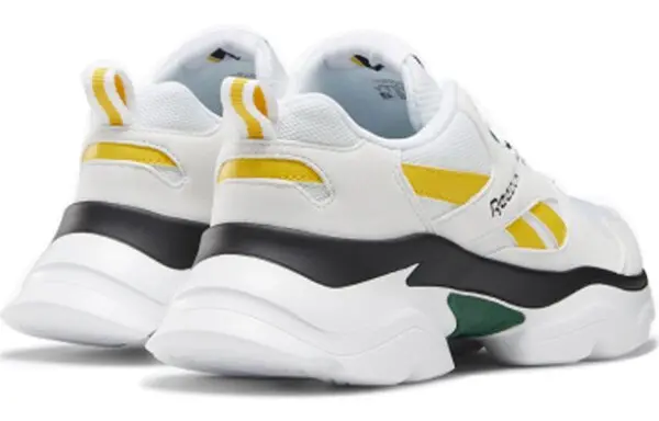 REEBOK Royal Bridge 3 "green Yellow" Low Top Sneakers - White/yellow