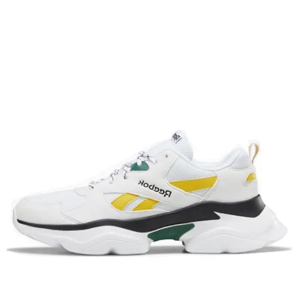 REEBOK Royal Bridge 3 "green Yellow" Low Top Sneakers - White/yellow