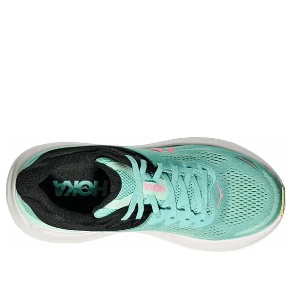 Hoka One One Bondi Wide Athletic Sneakers - Blue Spark/mint Fluorite
