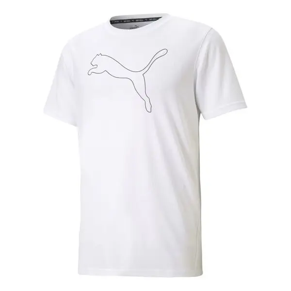 PUMA Performance Cat Training T-shirt - White/black