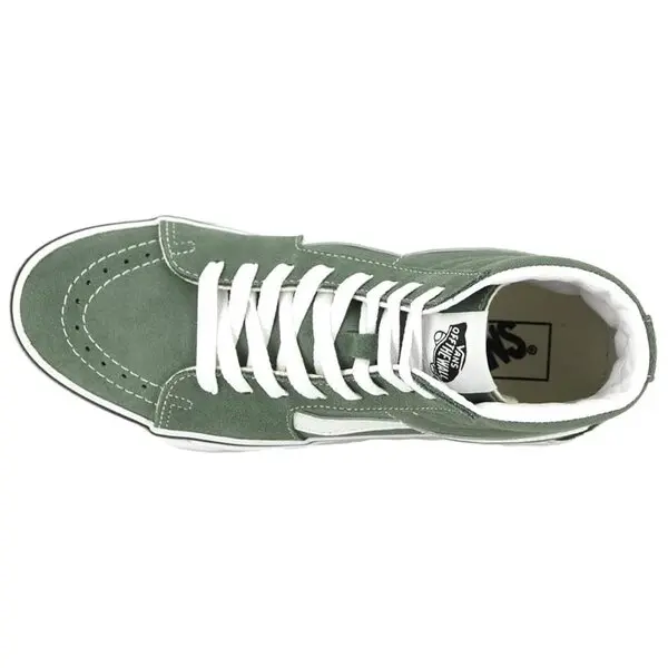 VANS Sk8-hi High Top Lace Up Sneakers - Olive Green