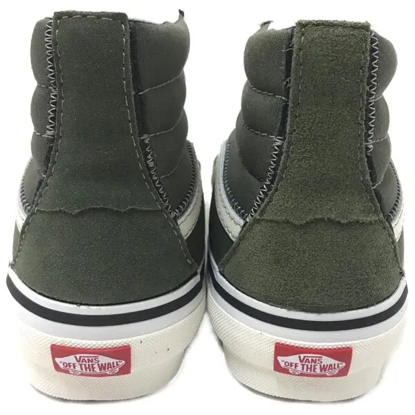 VANS Sk8-hi High Top Lace Up Sneakers - Olive Green