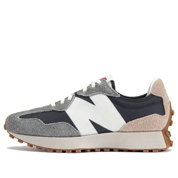 NEW BALANCE 327 Athletic Sneakers - Black/white/gray