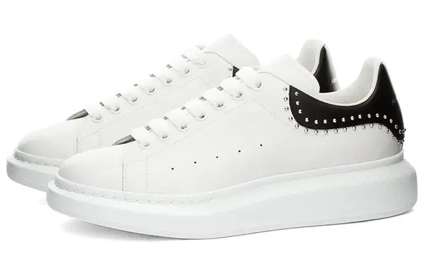 Alexander McQueen Oversized Sneaker With White Studs