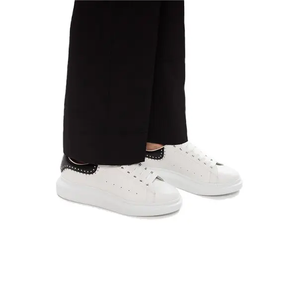Alexander McQueen Oversized Sneaker With White Studs