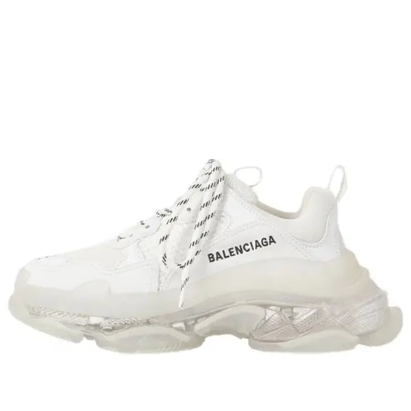 Balenciaga Triple S Clearsole Sneakers - White