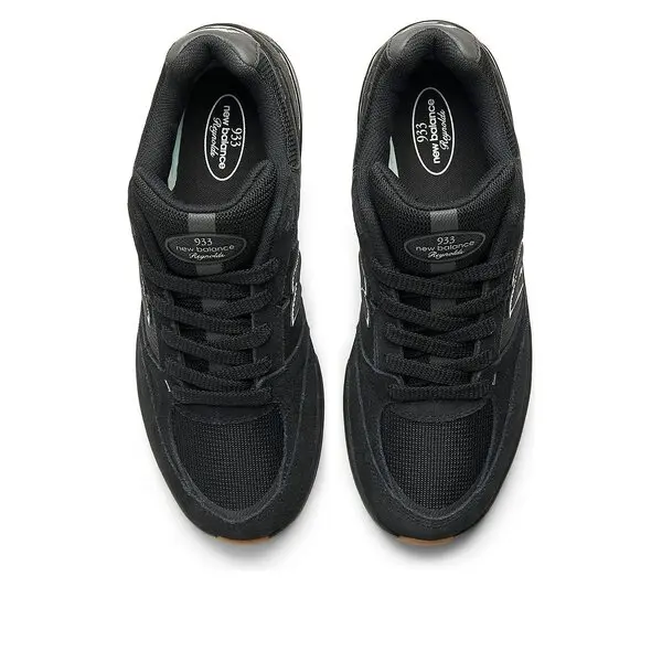 NEW BALANCE X Andrew Reynolds 933 "black Gum" Sneakers - Black/gum