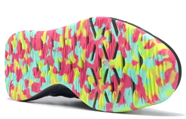 REEBOK Nanoflex Tr " Lime Camo" Athletic Sneakers - Black