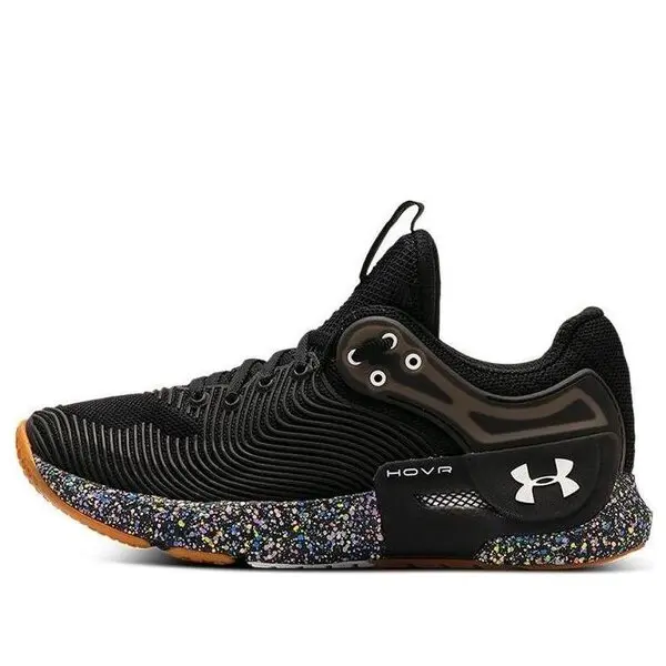 Under Armour Hovr Apex 2 Speckle Athletic Shoes - Black