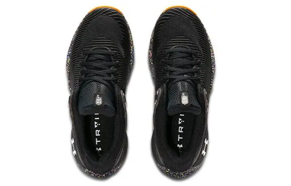 Under Armour Hovr Apex 2 Speckle Athletic Shoes - Black