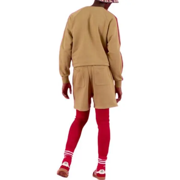 Gucci X Adidas Cotton Sersey Sweatshirt 'camel