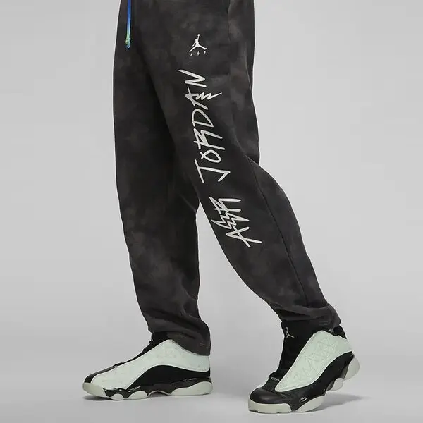 JORDAN X J Balvin Tie-dye Sweatpants - Dark Grey/grey