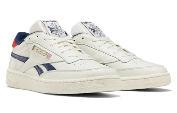 REEBOK Club C Revenge Low Top Sneakers - White/blue