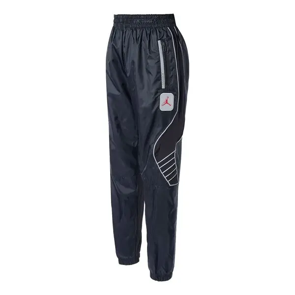 JORDAN 5 Legacy 3m Reflective Casual Sports Pants/trousers/joggers - Black