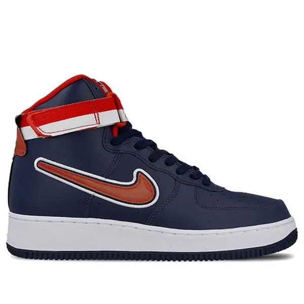 Nike Force 1 High '07 Lv8 Sport Sneakers - Blue/white/red